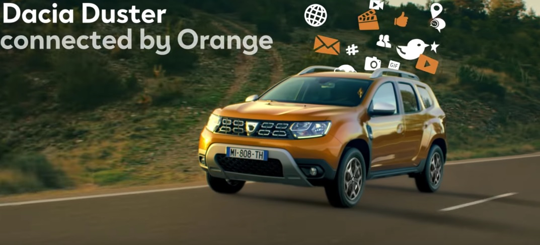 Dacia Duster connected by Orange - AutoExpert
