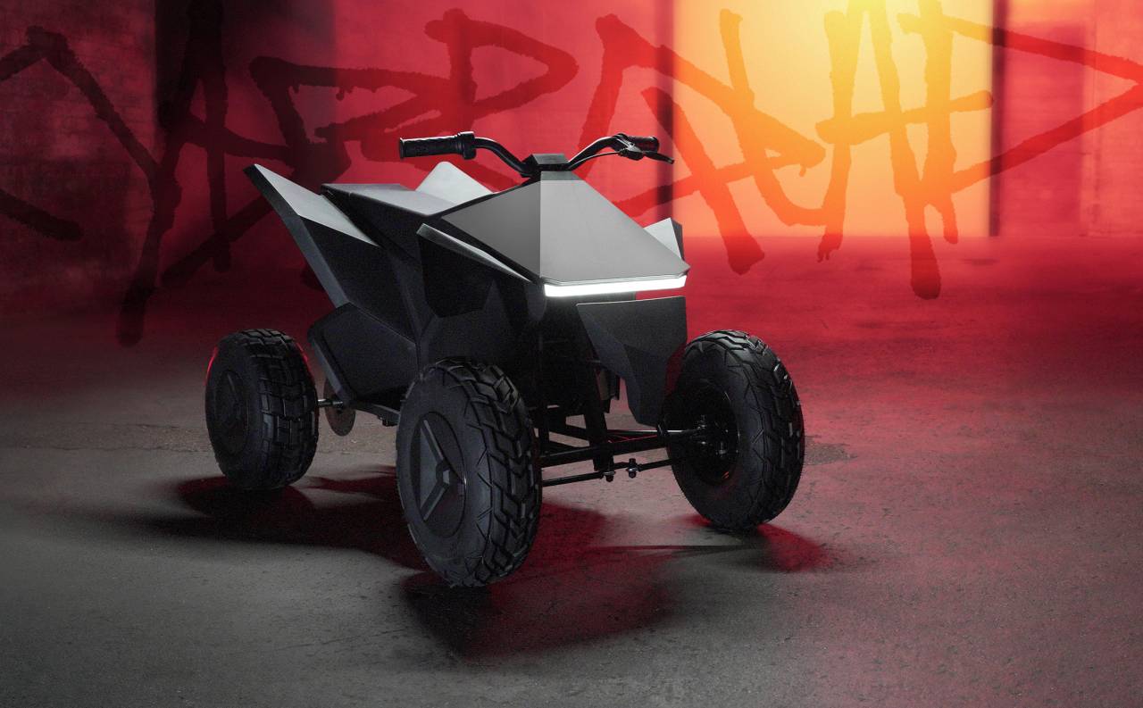 Tesla Cyberquad for Kids, un ATV electric pentru copii