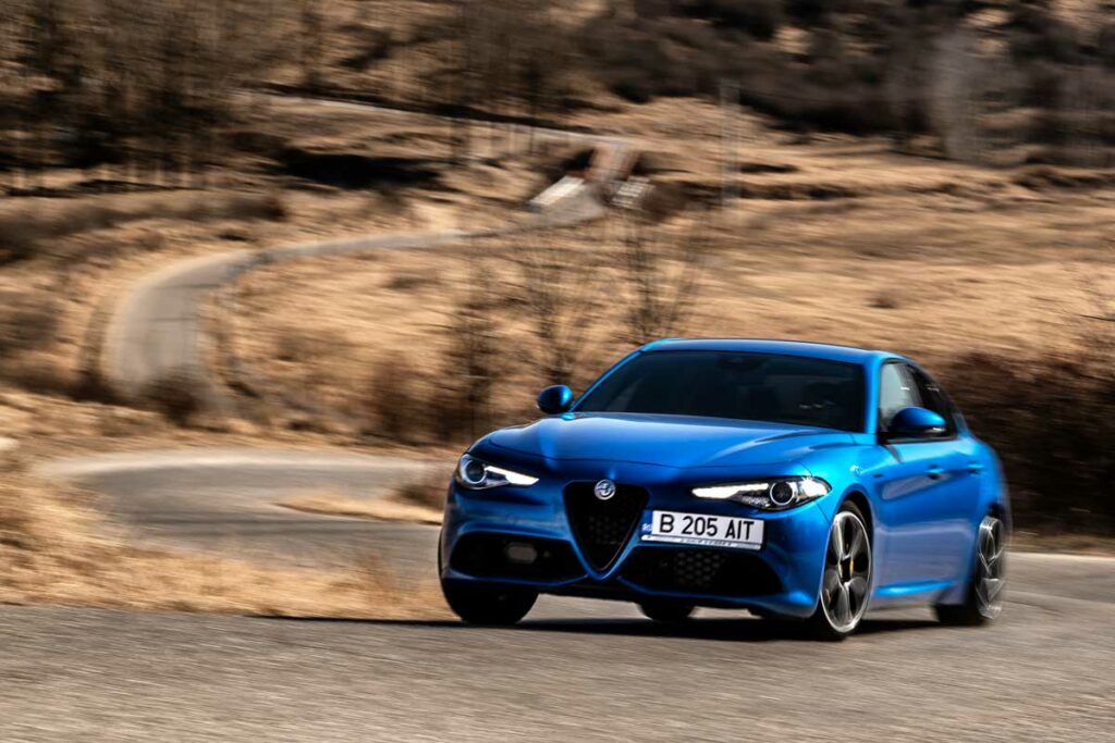 Test Alfa Romeo Giulia model 2022